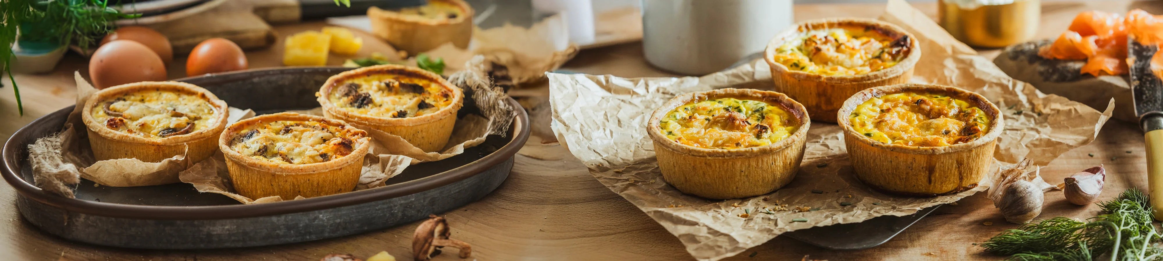 Wholesale Quiches | Buy Online Savoury Quiches – The Original Baker