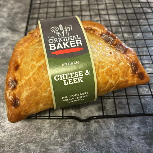 Cheese Leek & Onion Pasty