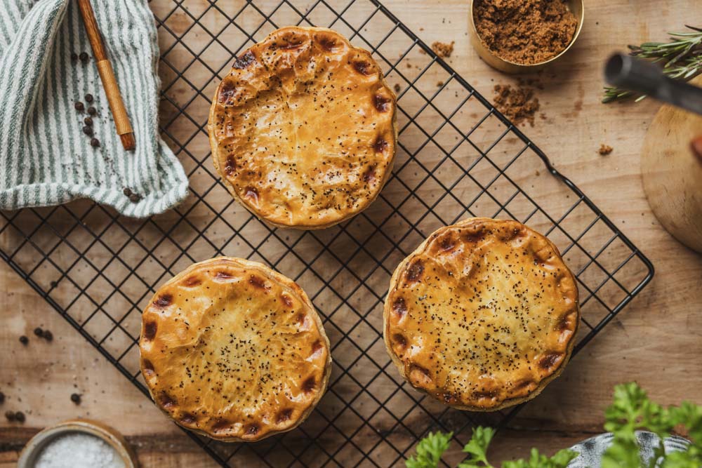 Steak & Ale Pie | Buy Frozen & Ready to Bake Pies – The Original Baker