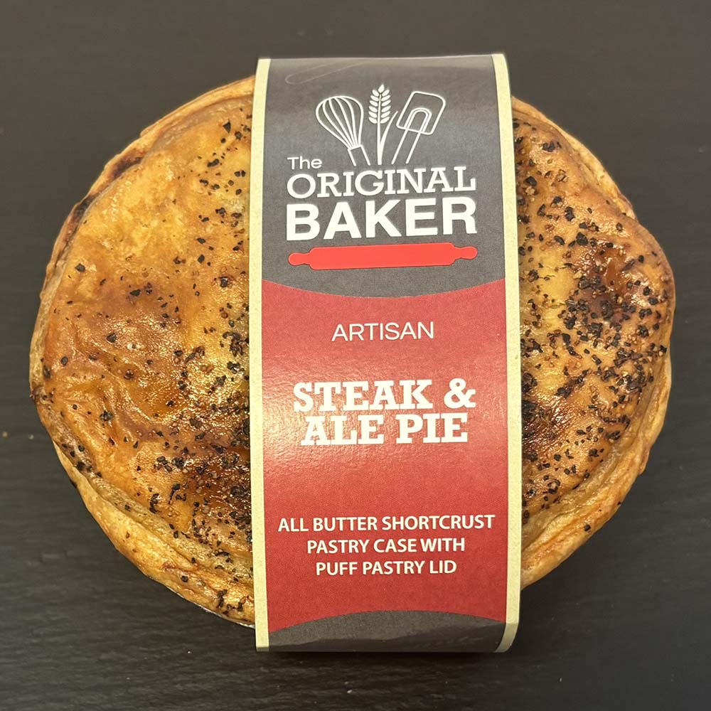 Peppered Steak & Ale Pie