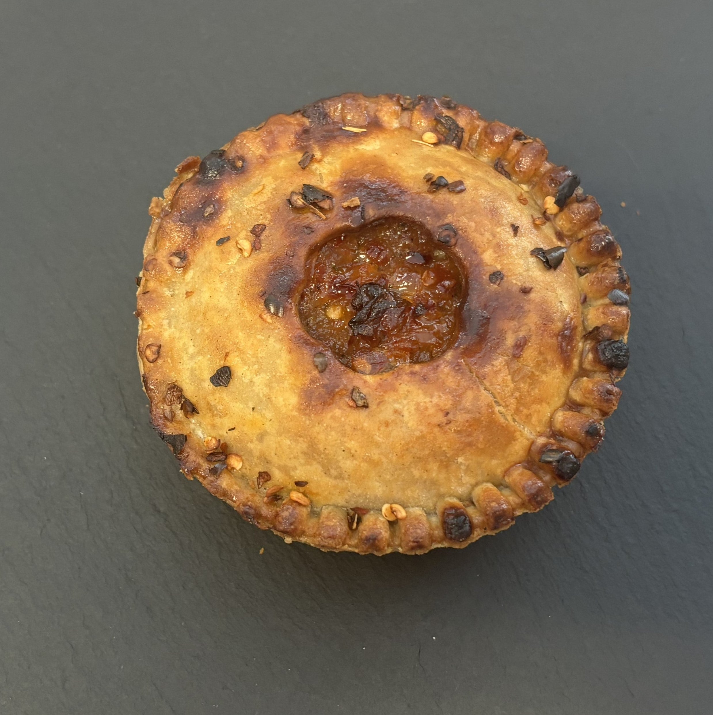 Chilli Jam Topped Pork Pie